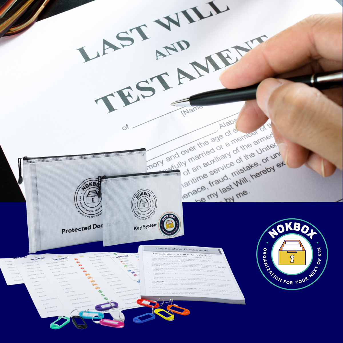 The Nokbox™ Lite Plus Estate Planning Package | The Nokbox