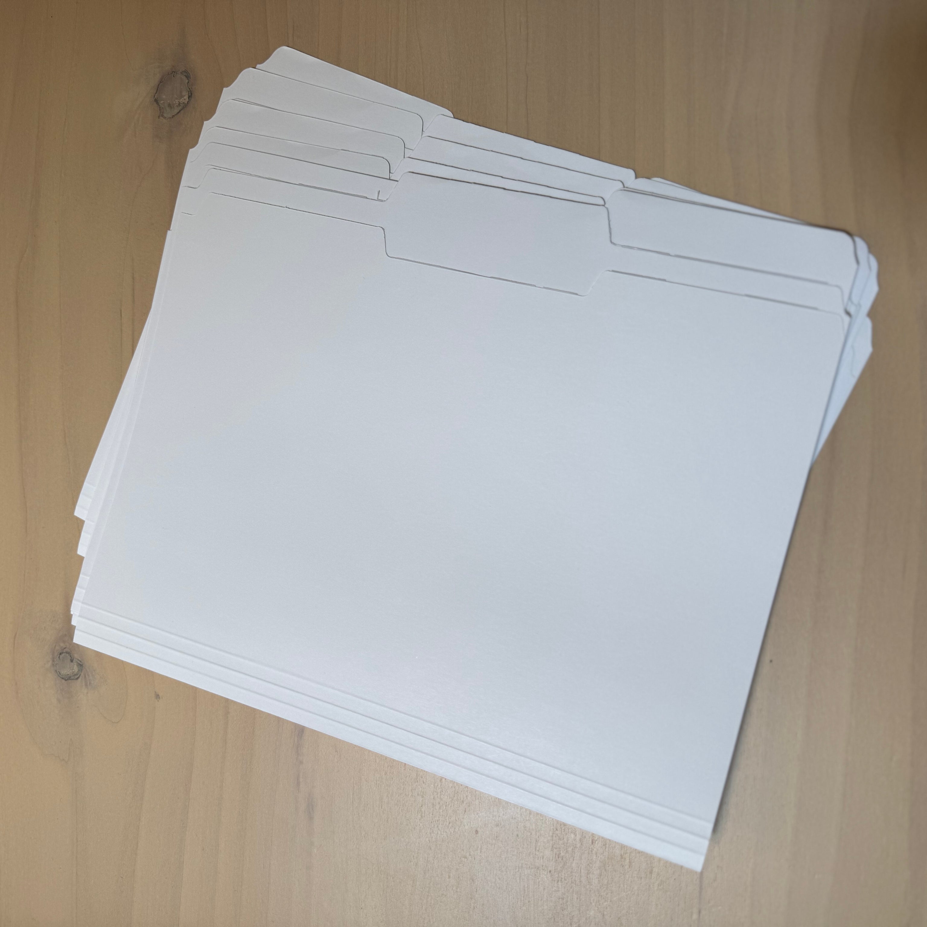 Extra Blank Folders 12 PACK | The Nokbox